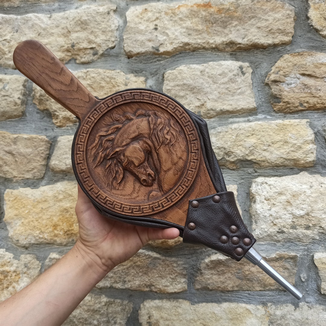 Best Christmas Gift-large Wooden Bellows Handmade Wood Bellows Wood Air ...