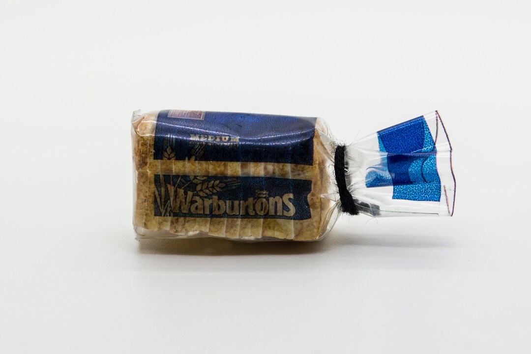 1/12 Scale Miniature White Loaf of Bread - Etsy