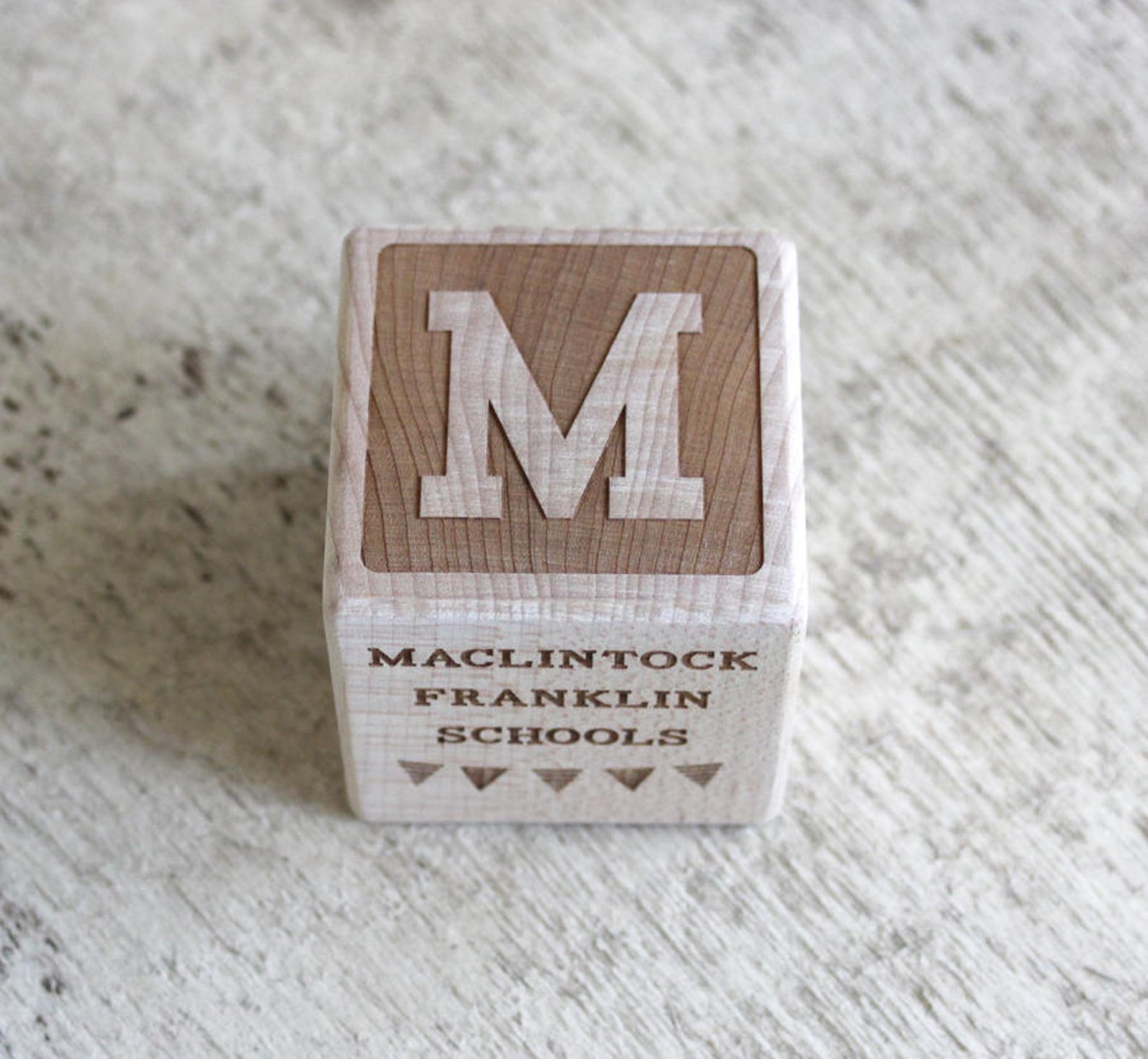 Baby Block New Parents Gift Personalized Gift for New Baby Gift Wood ...