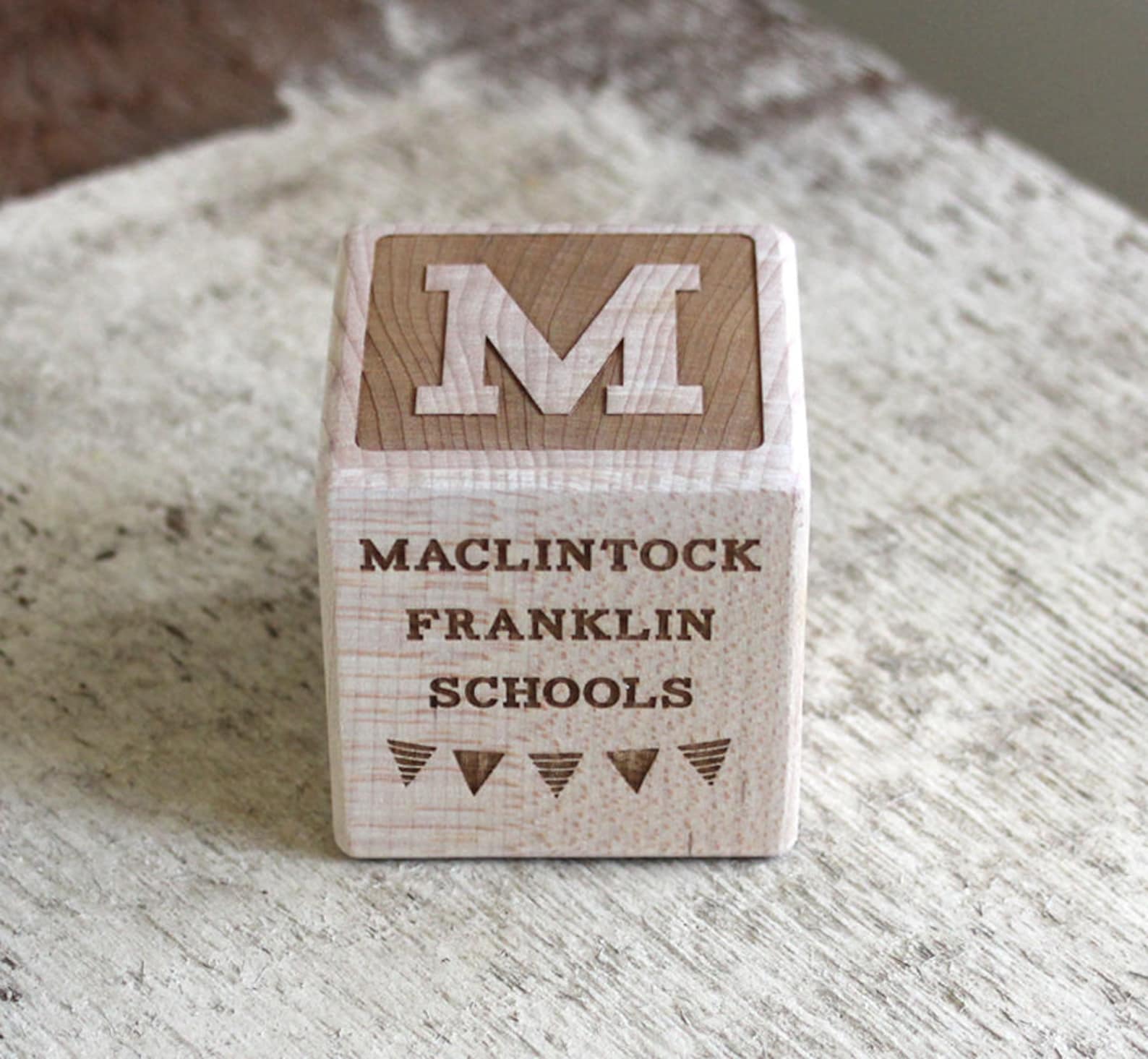 Baby Block New Parents Gift Personalized Gift for New Baby Gift Wood ...