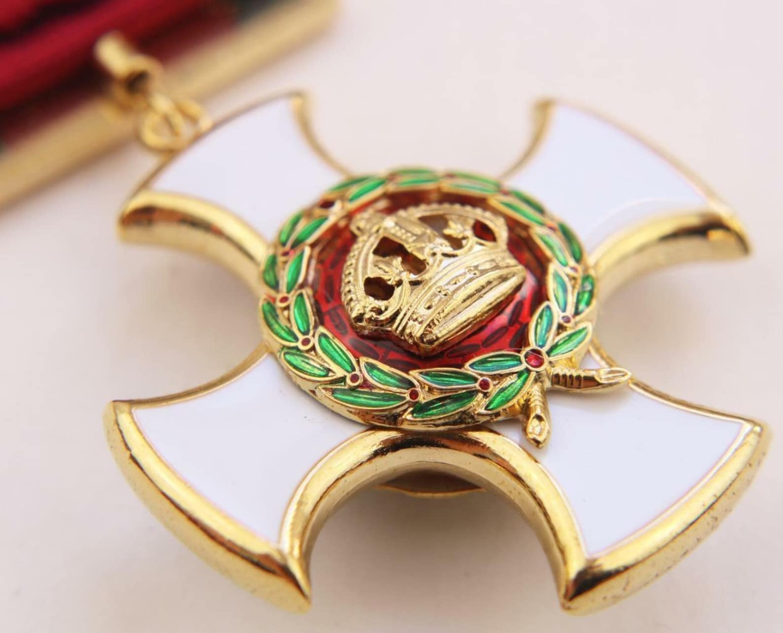 WW1 Distinguished Service Order DSO 18 Ct Gold Plated Medal - Etsy UK