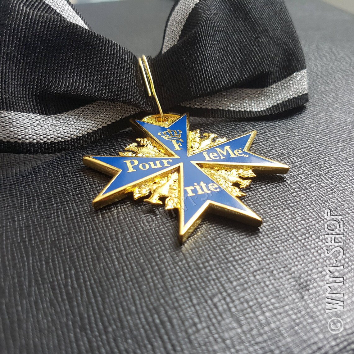 WW1 German Cross Military Medal Pour Le Merite Prussia 24 Ct Gold ...