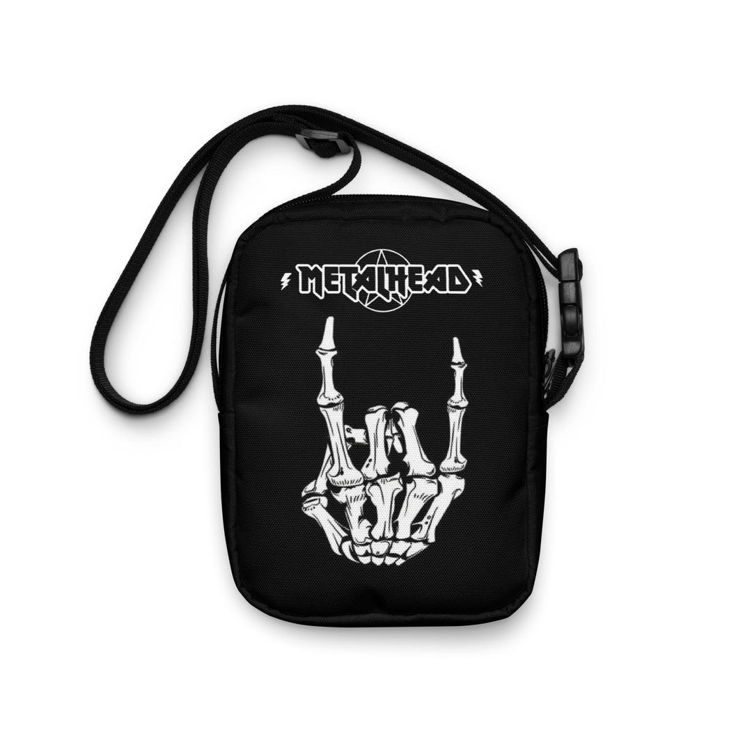 Metalhead Rockfinger Skeleton Hand Shoulder Bag - Etsy