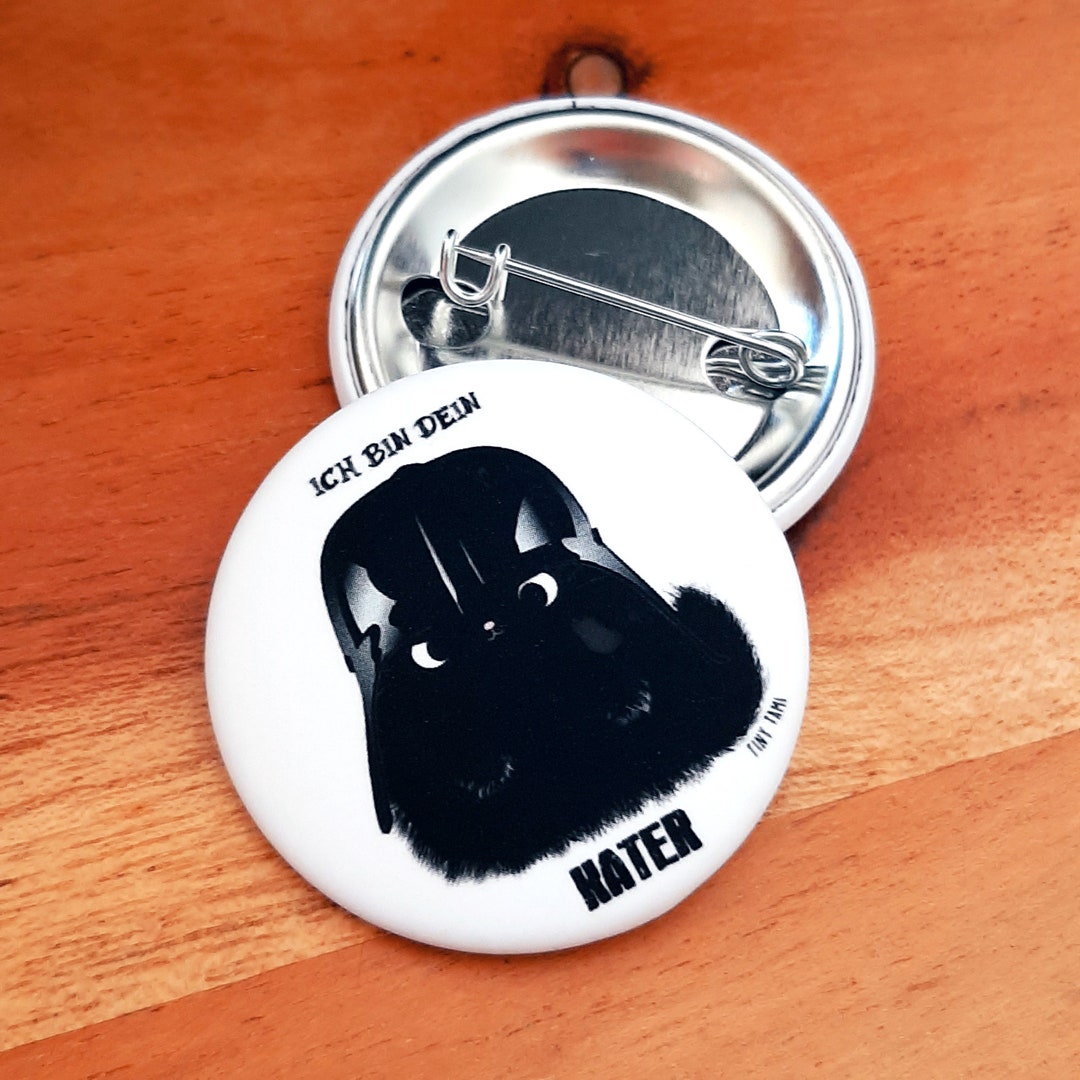 Kawaii Cat Button, I Am Your Cat, Tomcat Moo, Needle Pin, Funny, Funny ...