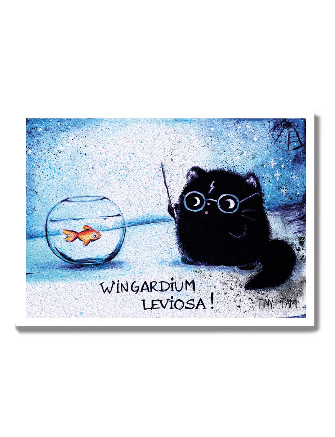 Kawaii Cat Stickers, Tomcat Moo, Wingardium Leviosa, Stickers, Funny ...