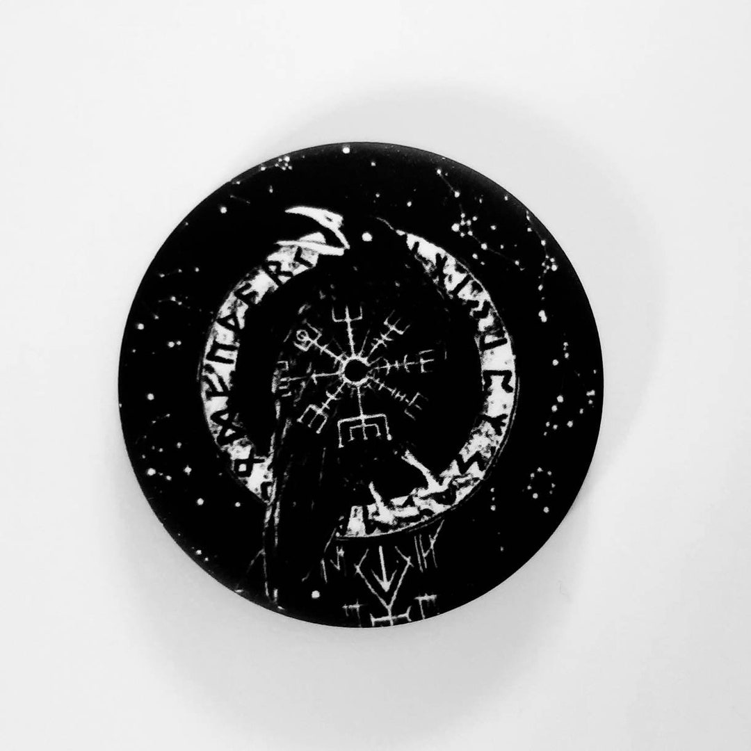 Viking Crow Magnet, Viking, Raven Fridge Magnet - Etsy