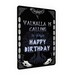 Velvet Viking Birthday Card Postcard Viking Crow Skulls - Etsy