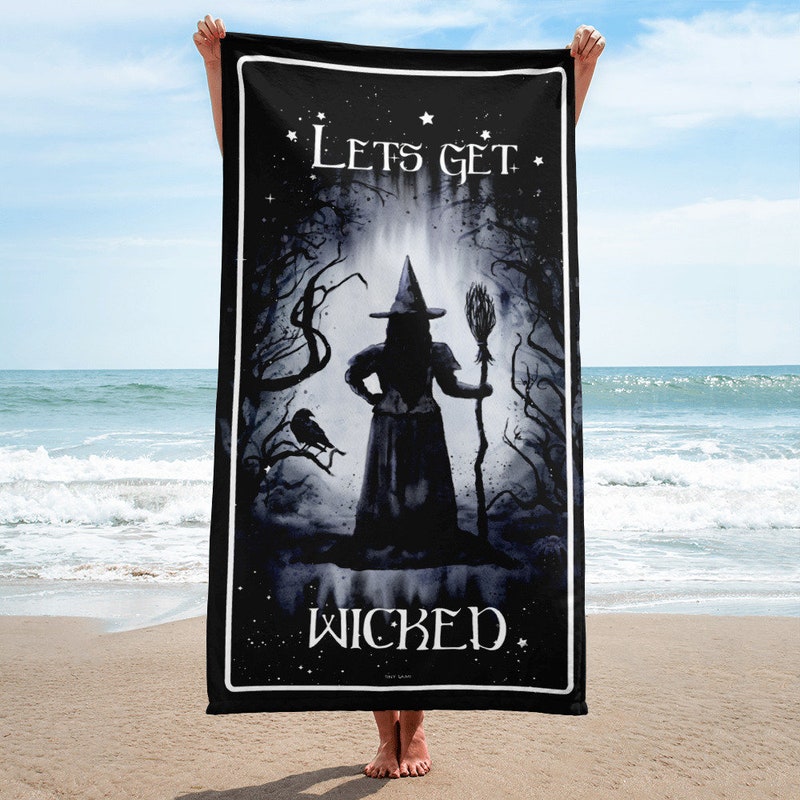Wicked Hand Towels - Etsy