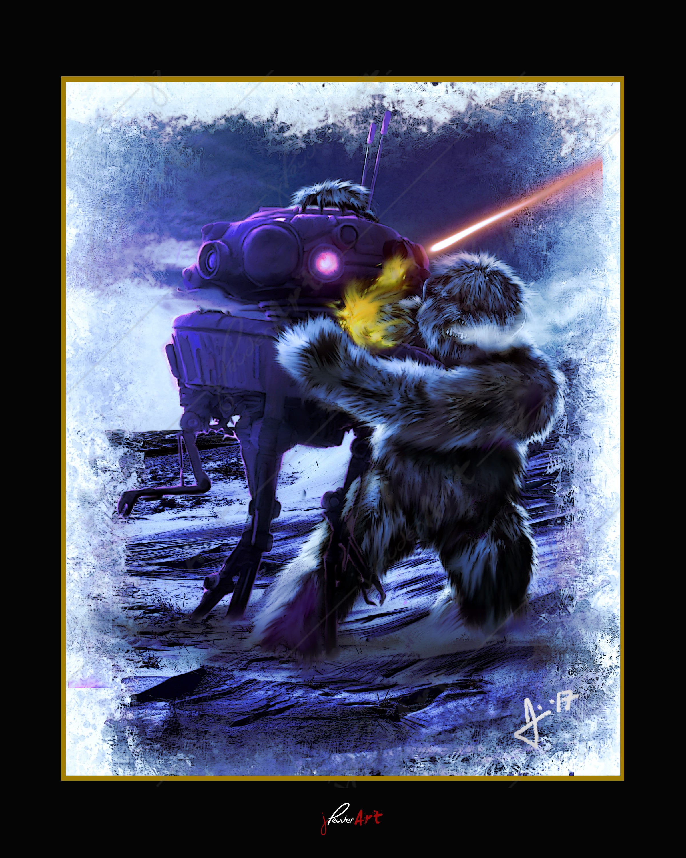 136 8x10 Digital Print Wampa Attack - Etsy Canada