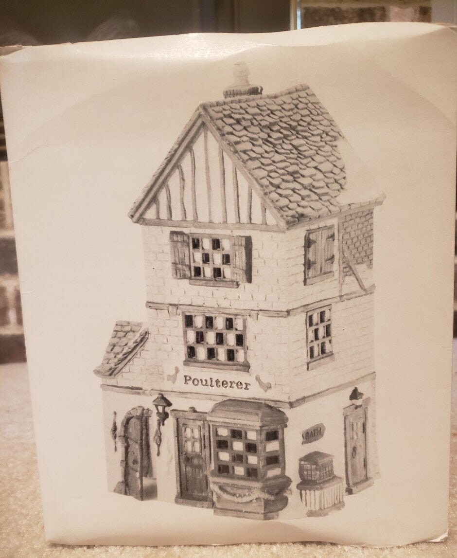 Department 56 poulterer Dickens Village Series - Etsy
