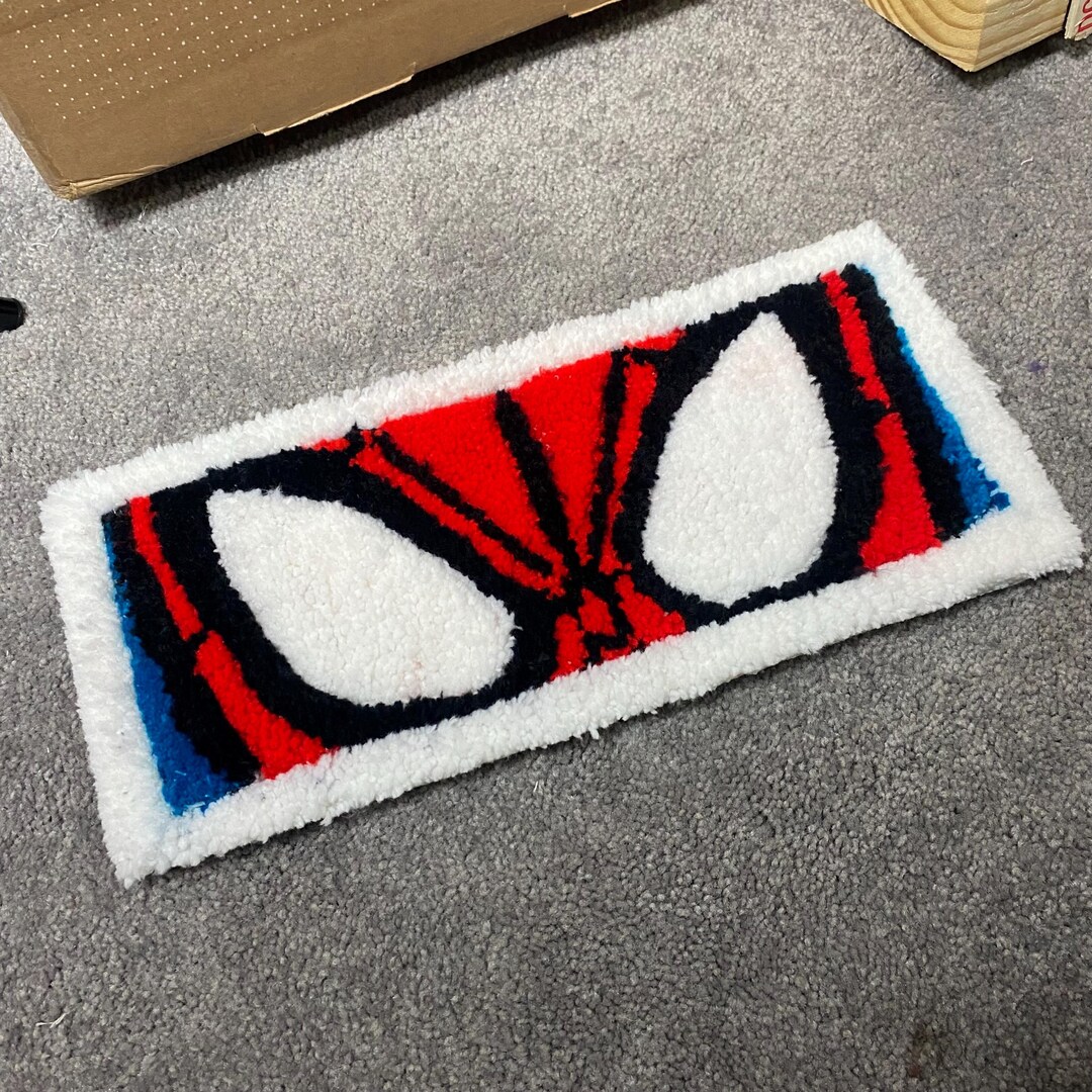 Spidey Face Custom Keyboard Rug - Etsy