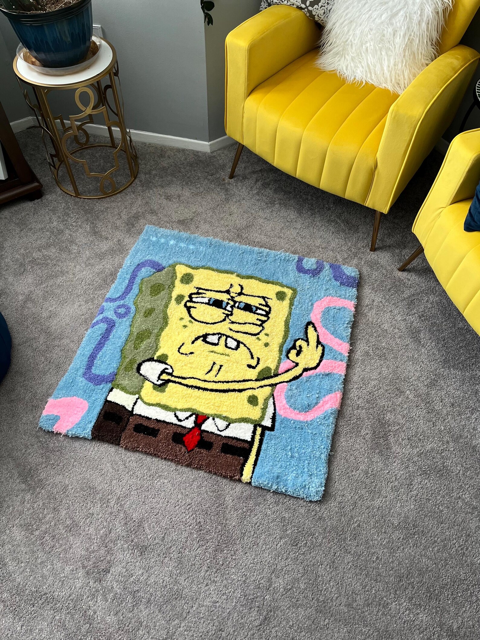 Crustaceous CHEAPSKATE! ( Custom Rug ) - Etsy