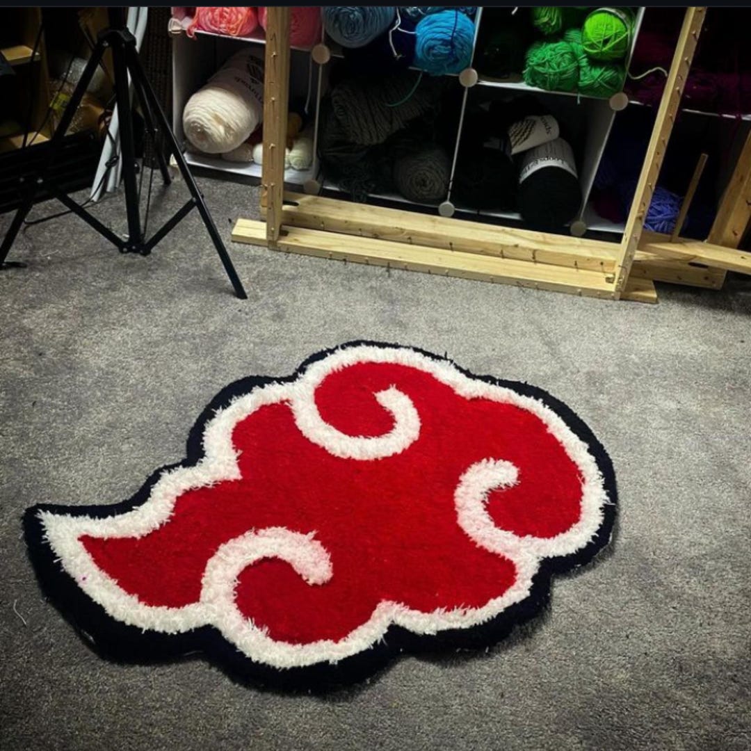 ROUGE NINJA Custom Rug Glows in the Dark - Etsy
