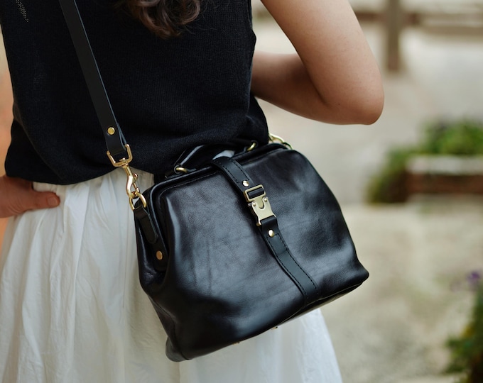 Italian Handmade Leather Doctor Bags | Medical Bag Purses | Made in ...