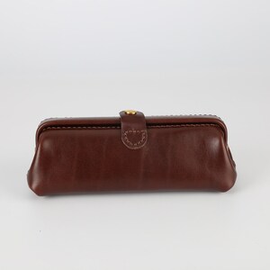 Handmade Leather Pen Case: Doctor Bag Style Pencil Pouch - Etsy