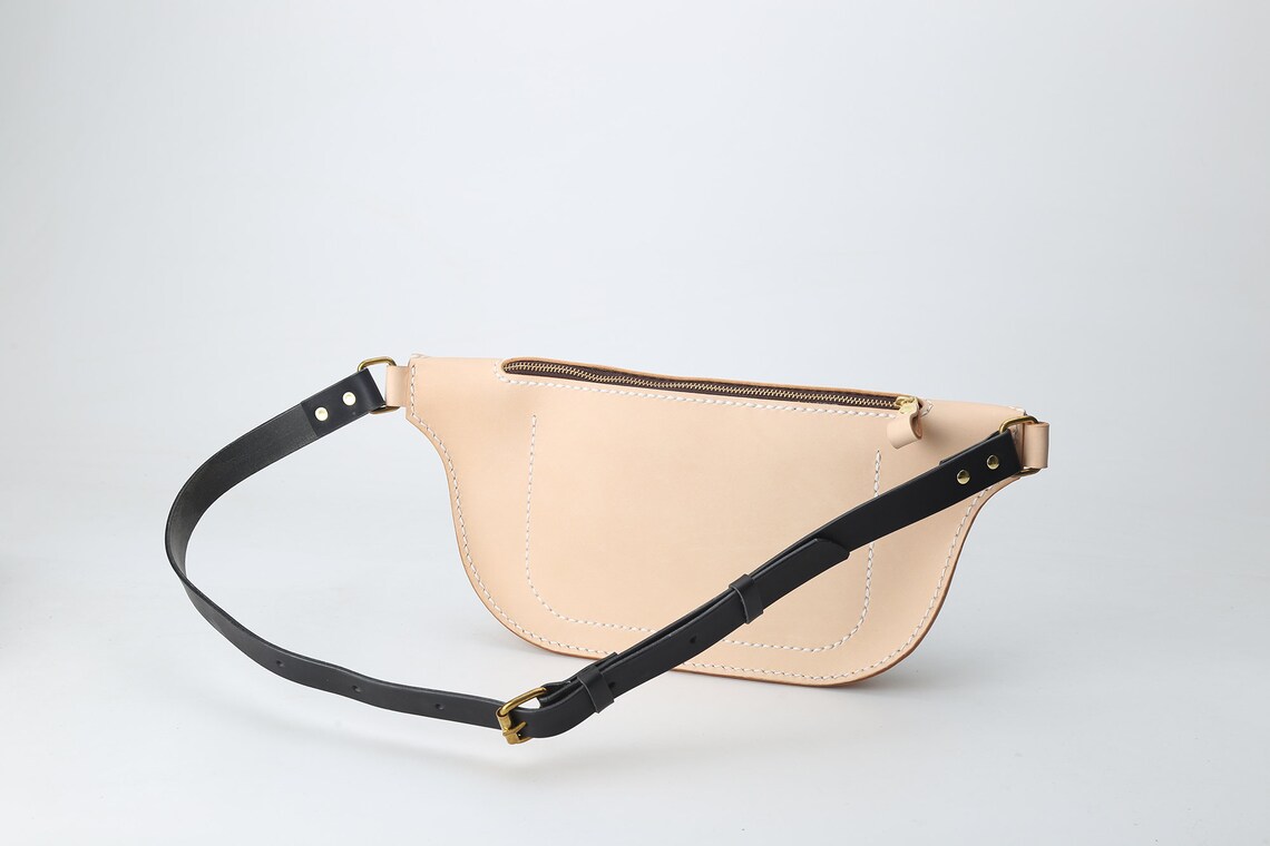 Large Sling Leather Bag Leather Bag Sling Bag Vintage Bag | Etsy