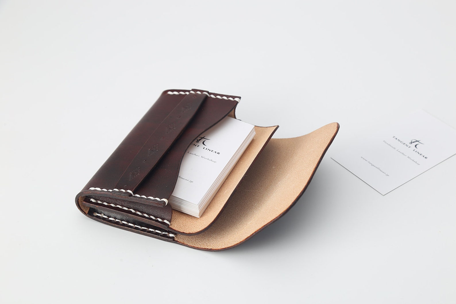 Big Promotion Name Card & Card Case Made to Order Leather - Etsy