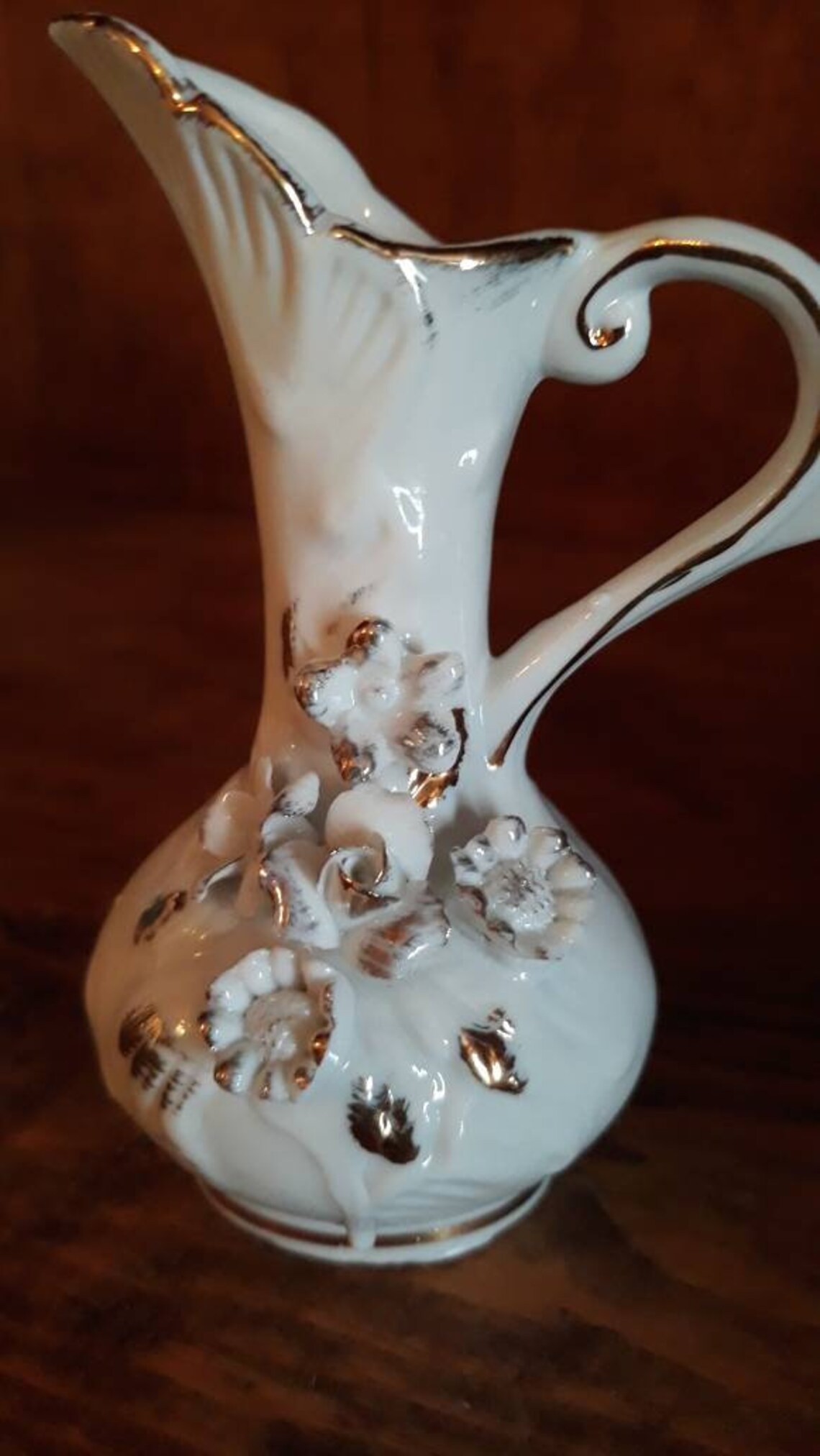 Vintage Miniature Tea Pot Pitcher W/ Note Elegant Details & | Etsy