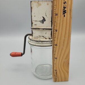 Chippy Loveliness in This Metal and Glass Vintage Nut Chopper Perfect ...