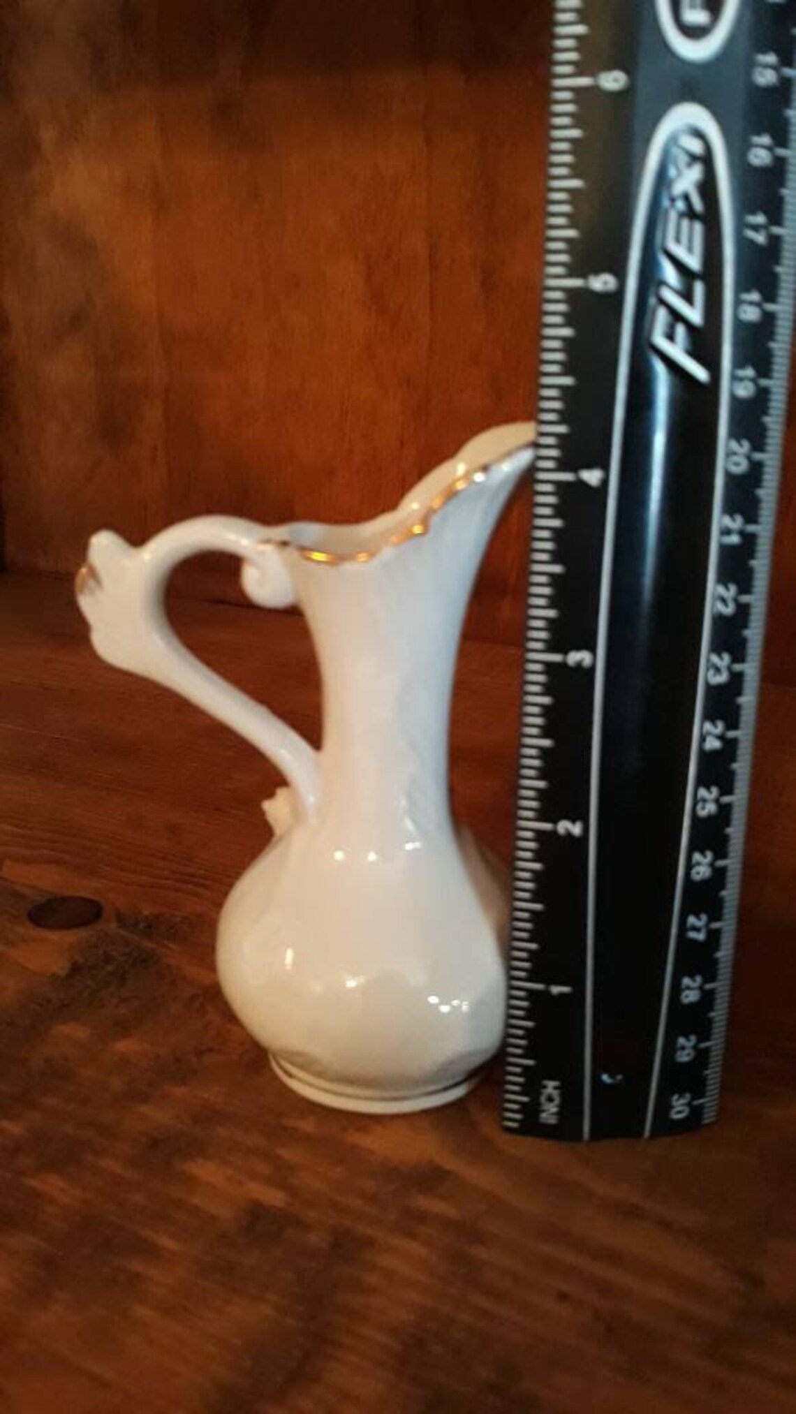 Vintage Miniature Tea Pot Pitcher W/ Note Elegant Details & | Etsy