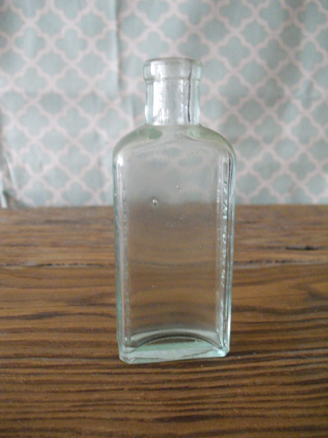 Antique Pale Aqua Glass Medicine Bottle C.W. Cole Co Three in - Etsy