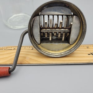 Chippy Loveliness in This Metal and Glass Vintage Nut Chopper Perfect ...