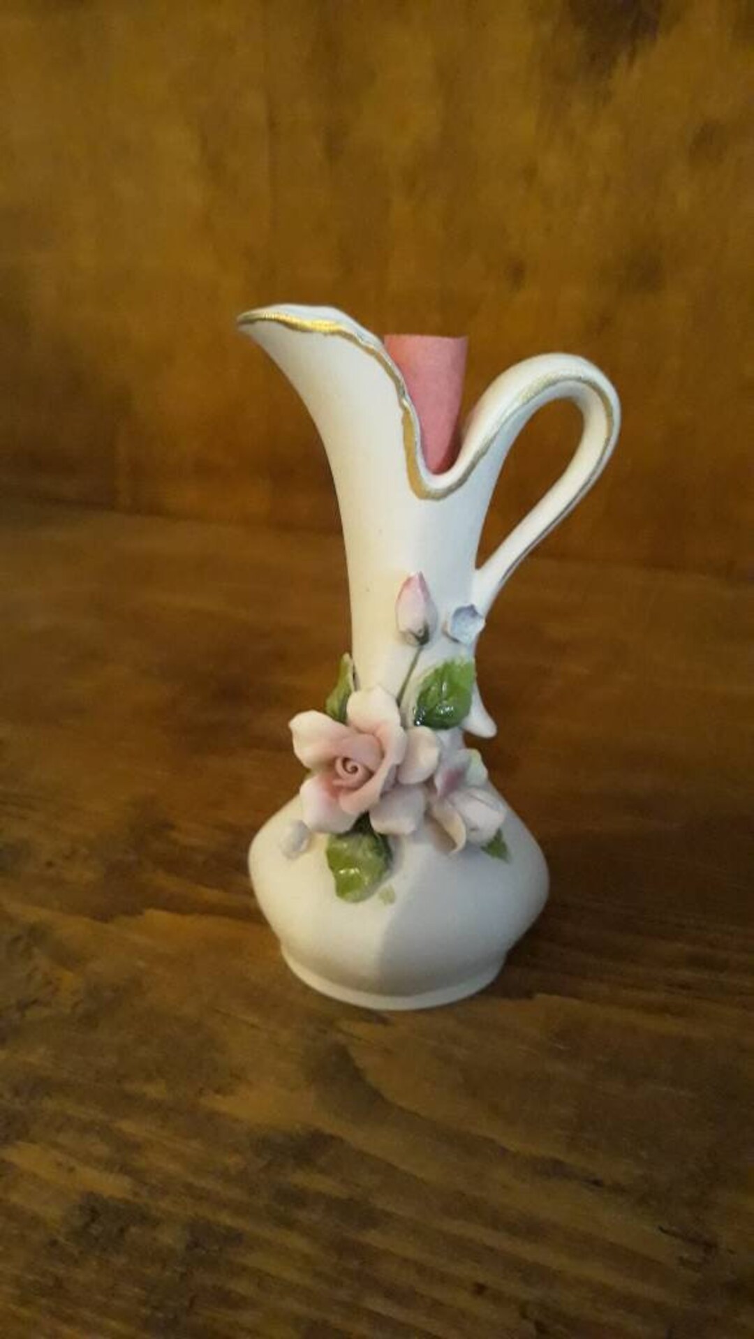 Vintage Miniature Tea Pot Pitcher With Elegant Details & Handle Perfect ...