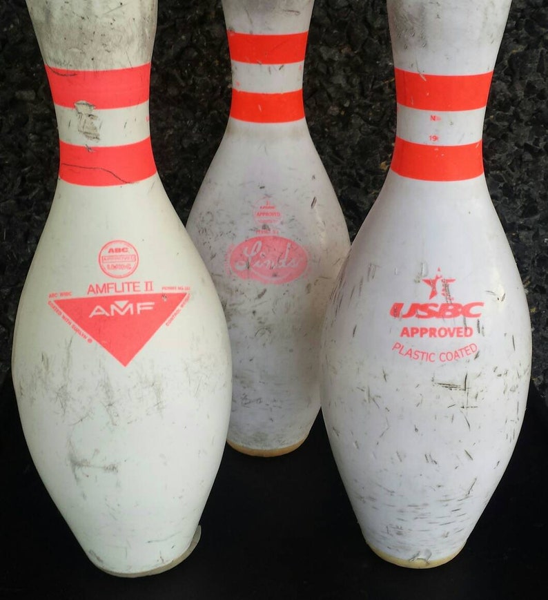 Game Room Ready Vintage Bowling Pin Various Manufacturers Well | Etsy