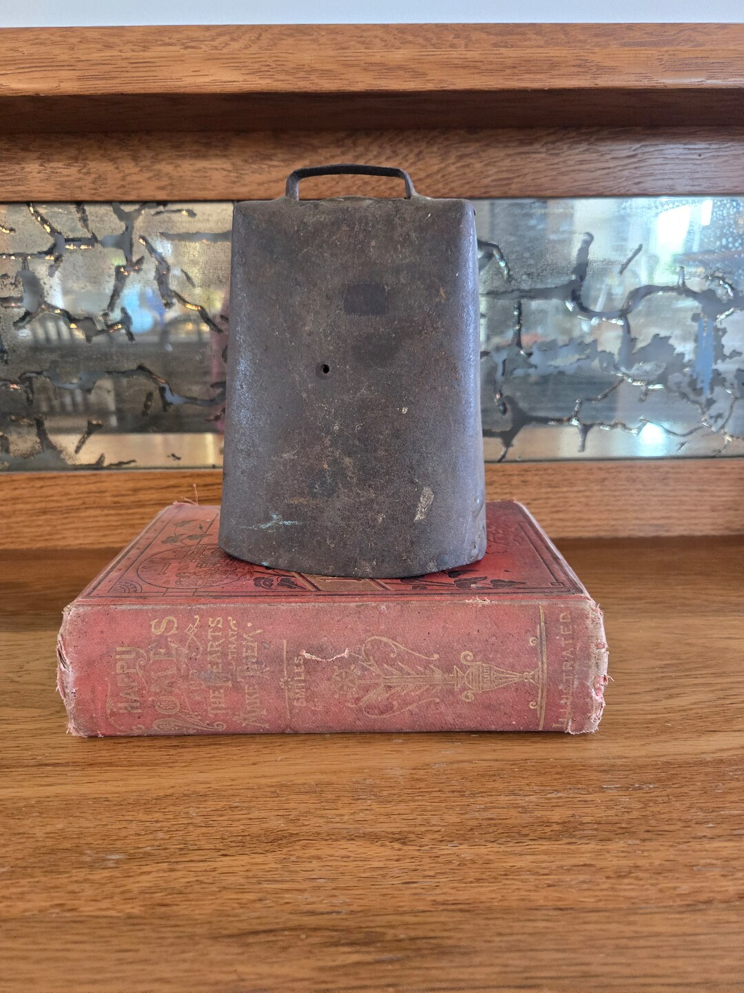 Vintage Metal Cow Bell Antique Old Country Bell Salvage Farm Primitive ...