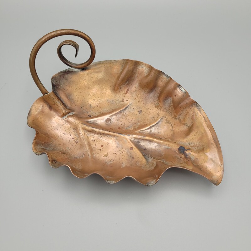 Copper Leaf - Etsy