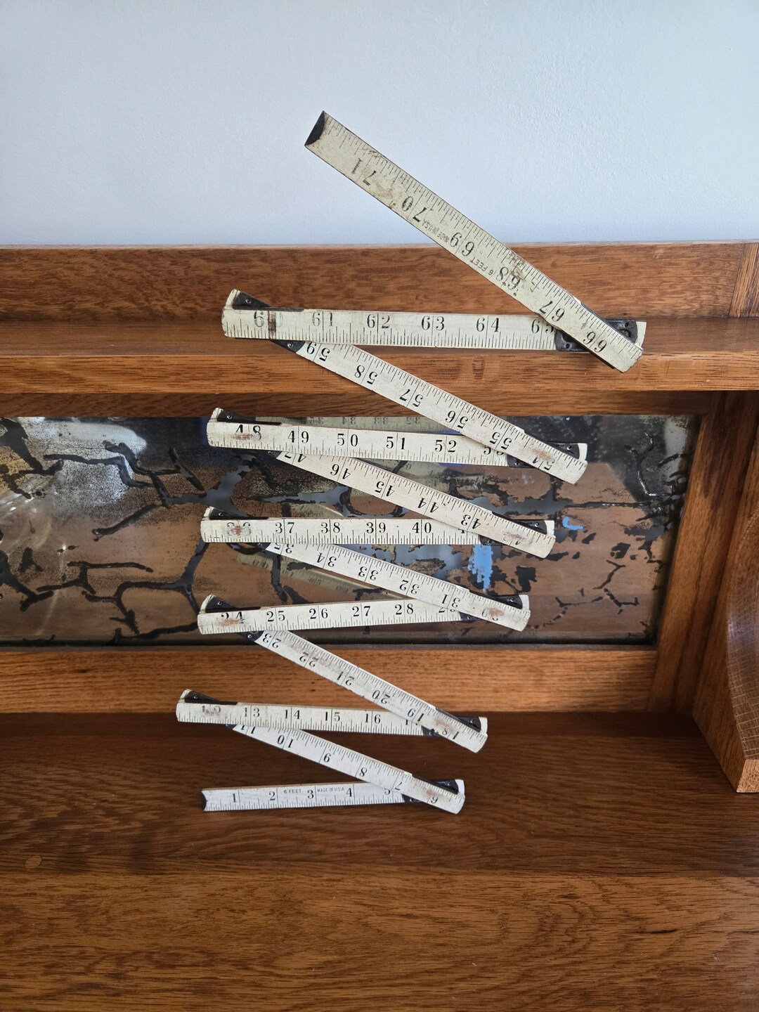 Lots of Uses, Great for Display, Make a Star Vintage Folding Yard Stick ...