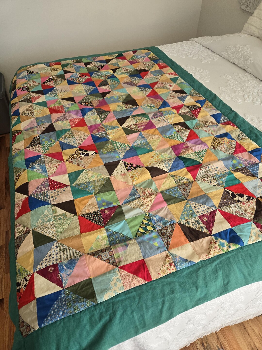 Mid Century Farmhouse Patchwork Quilt Every Color & Amazing Patterns of ...