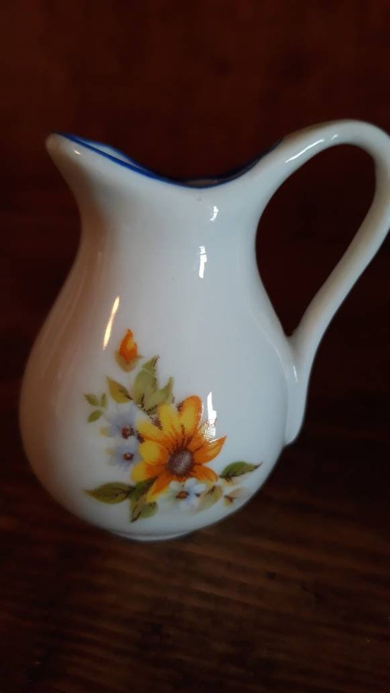 Vintage Miniature Tea Pot Pitcher With Elegant Details & - Etsy