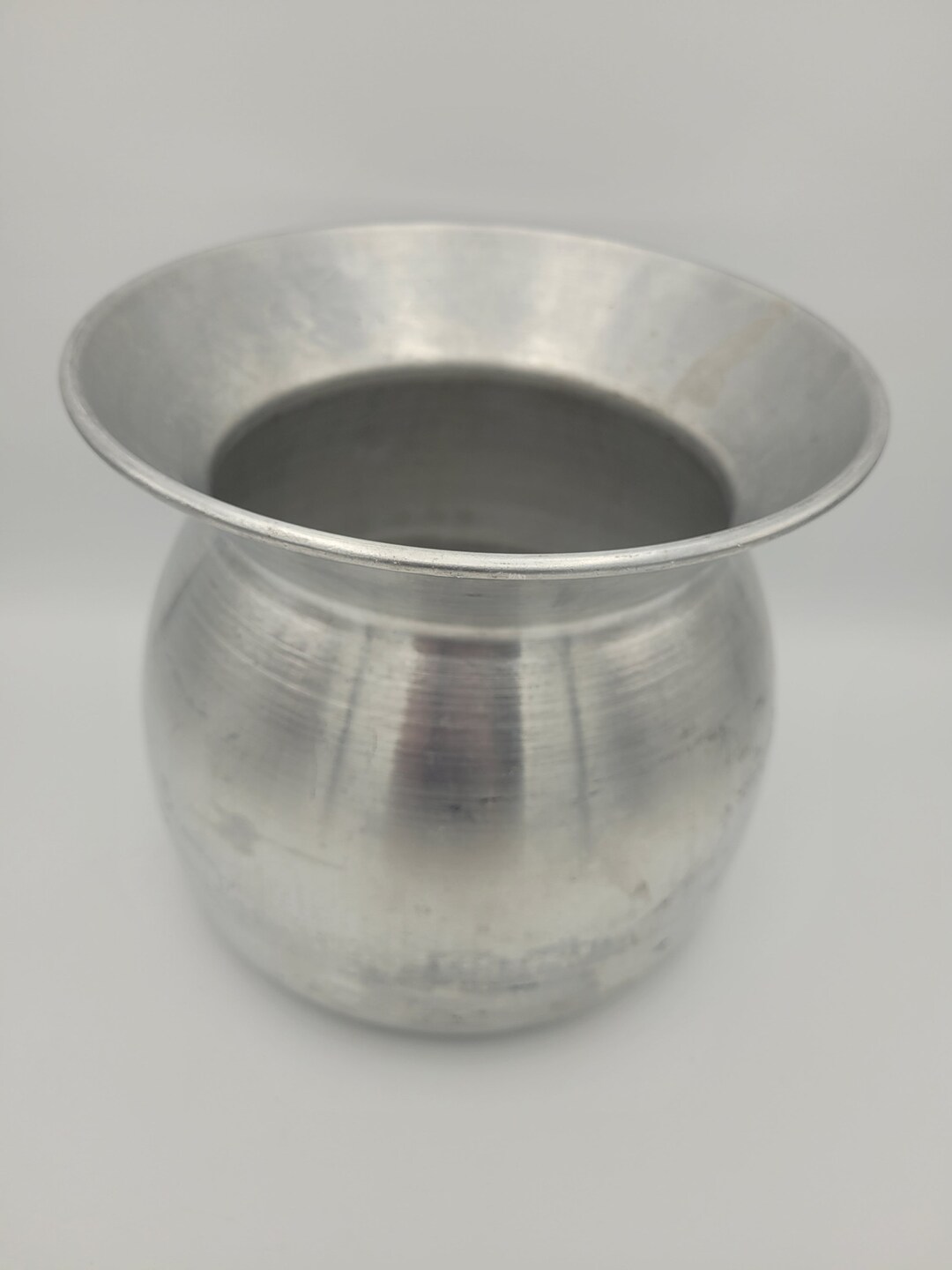 Vintage Brushed Aluminum Pot Thai Rice Pot Great Condition & Perfect ...