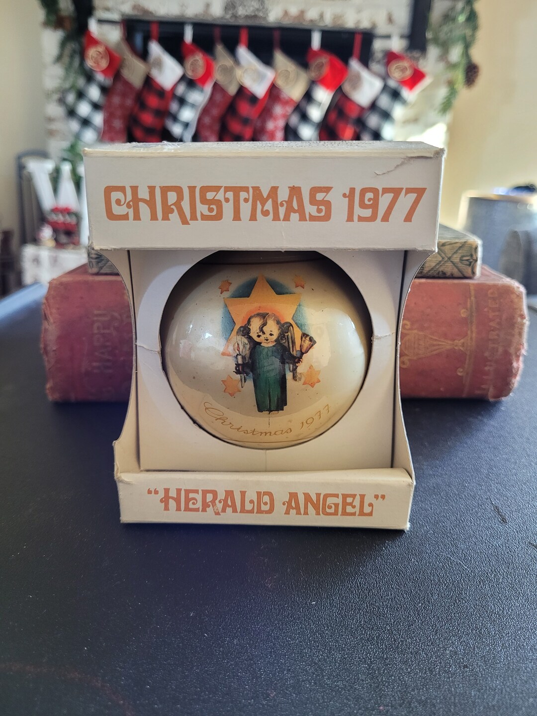 Vintage Berta Hummel Schmid Boxed Collector's Christmas Ornament 1977 ...