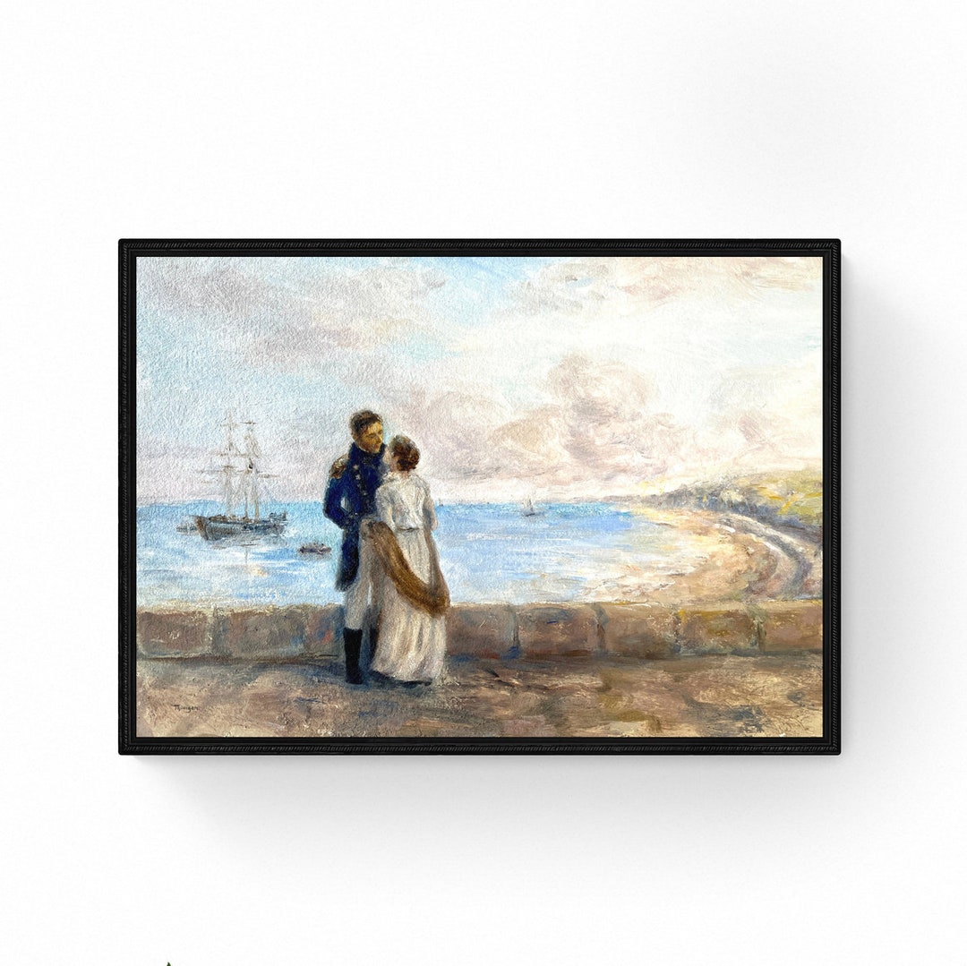 A4 Size Captain Wentworth and Anne Elliot Persuasion Matte Poster Print ...
