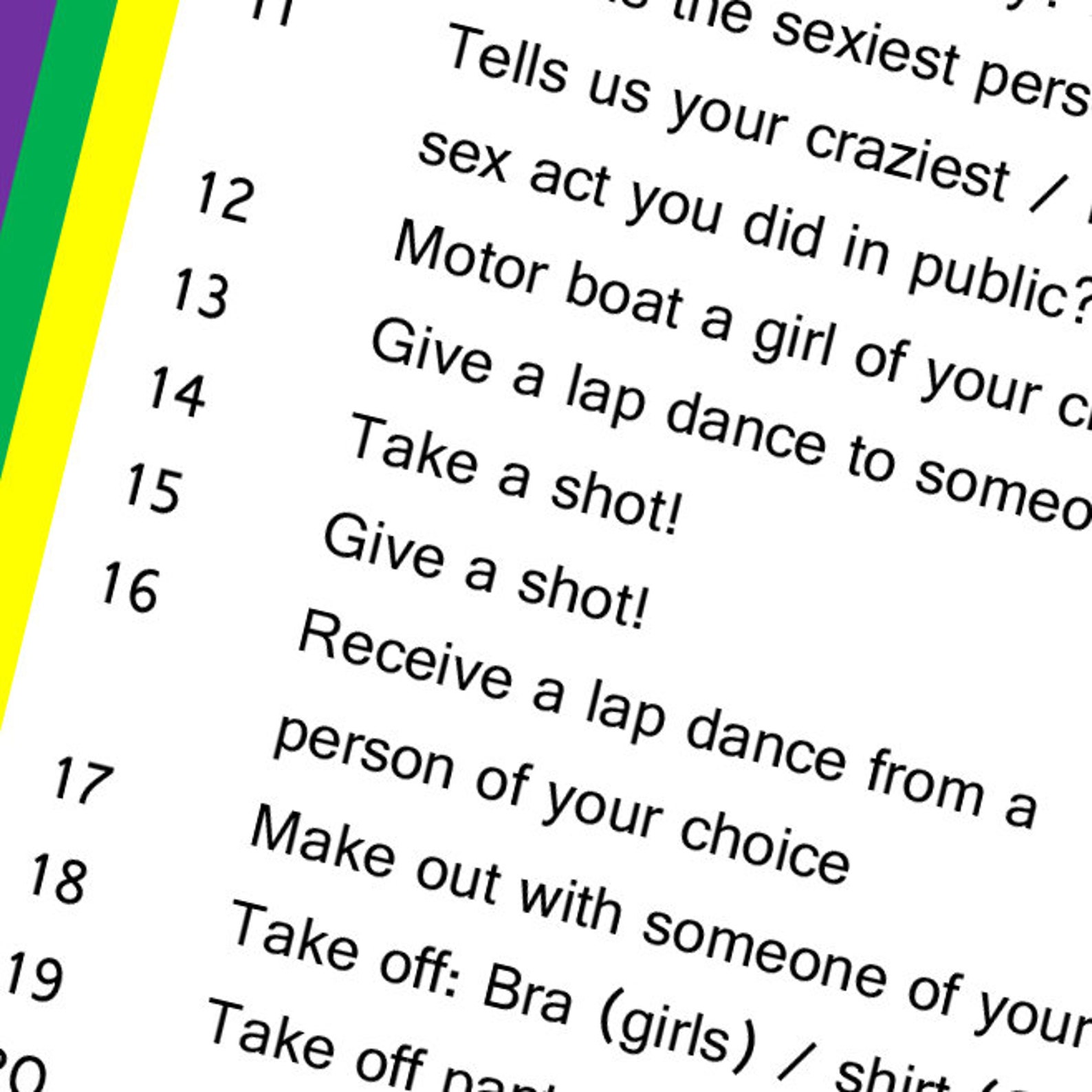 Naughty Jenga Block Game - Naughty Version, Naughty Fun, Gift for Him ...