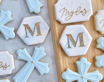 Cross, Dove, Christening Gown, God Bless Baptism Cookies 24 Cookies - Etsy