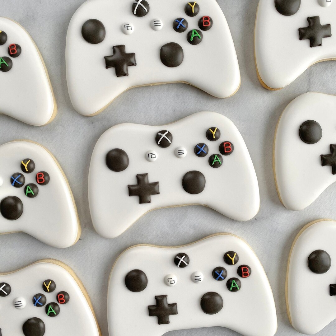 Gaming Controller Cookies 1 Dozen - Etsy