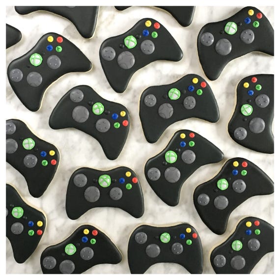 Items similar to Xbox One Controller Gaming Cookies - One Dozen on Etsy