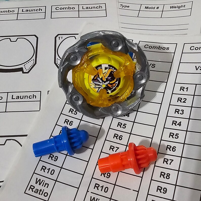Beyblade X Tracker for Combos, Parts, and Tournaments - Etsy Australia