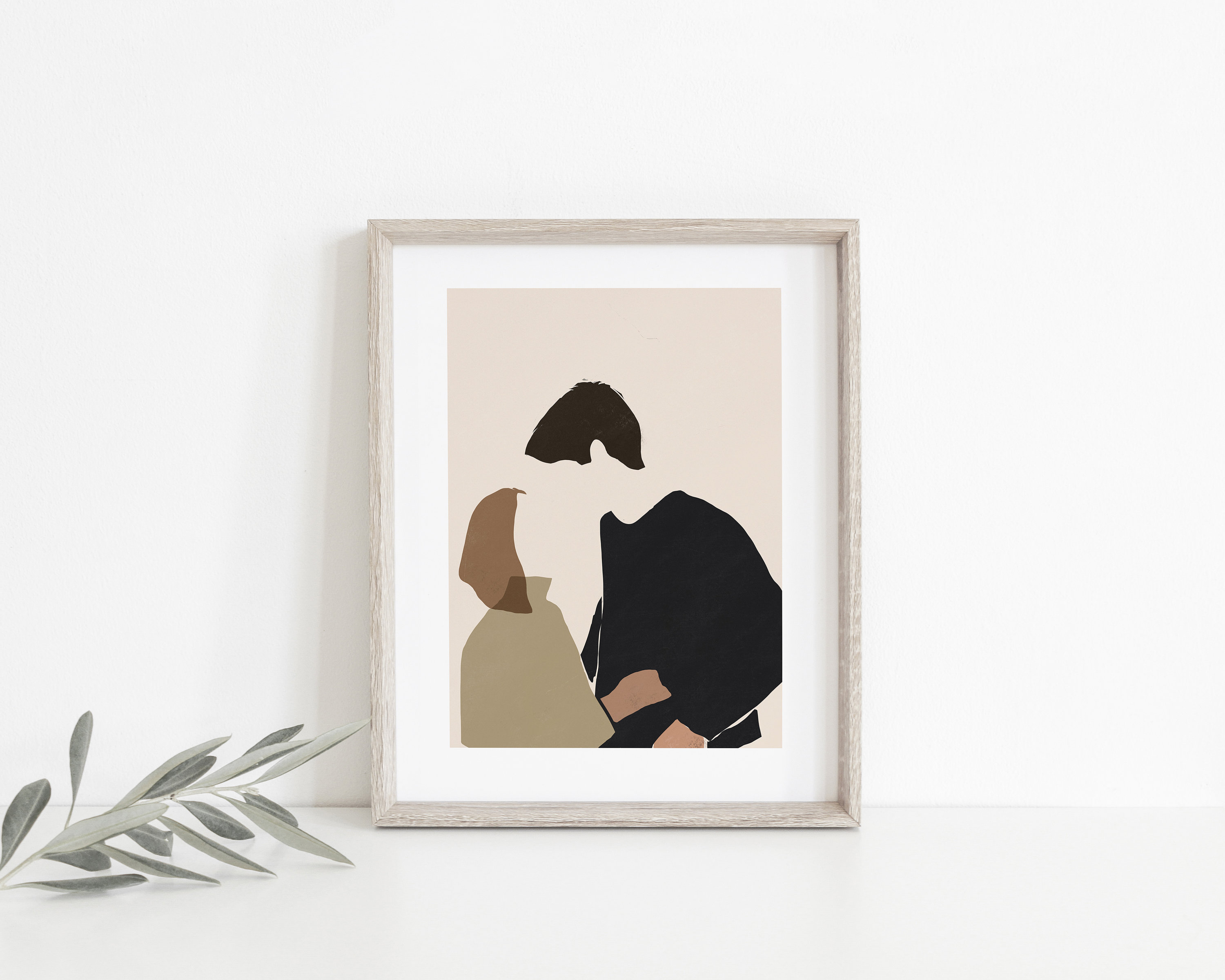 Shapes Poster Minimal Wall Art Instant Download Art - Etsy