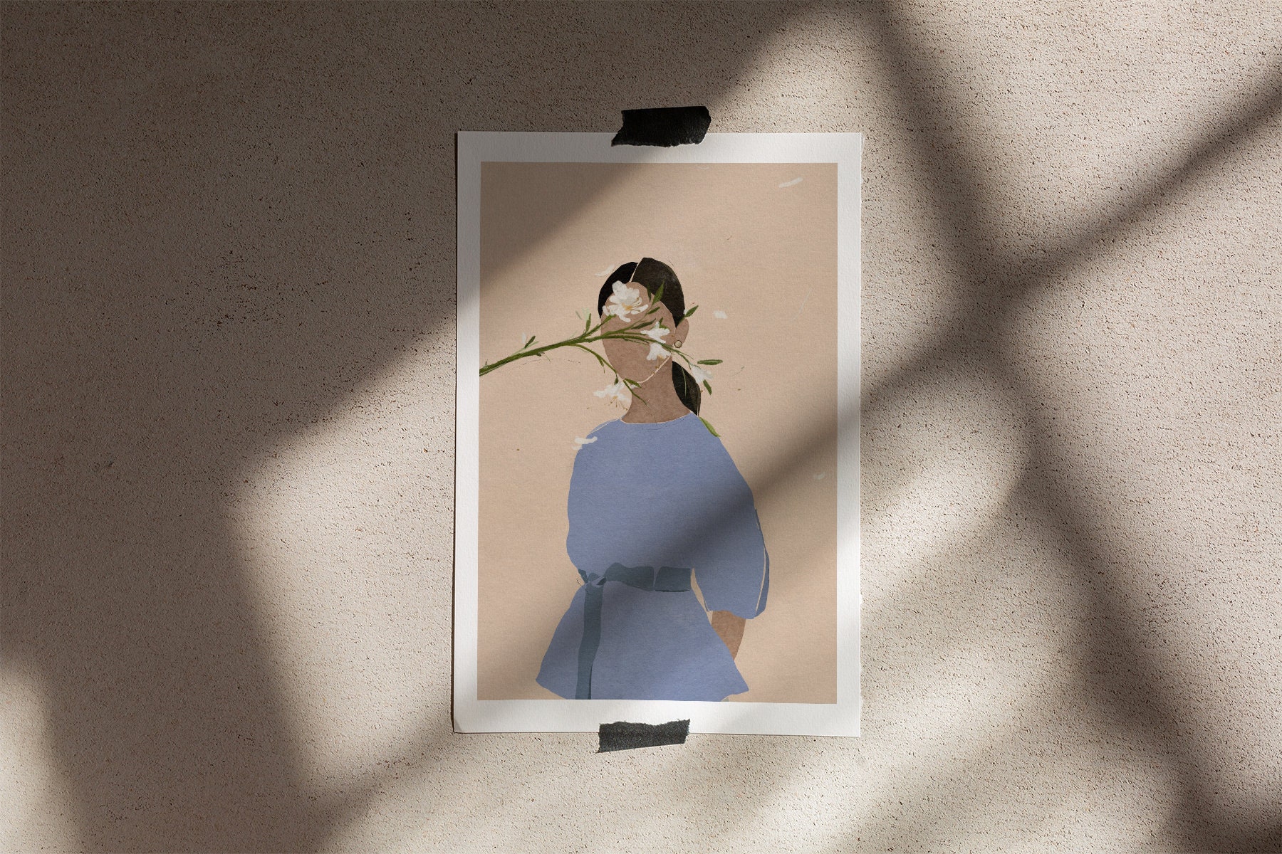 Abstract Female Posters Aesthetic, INSTANT DOWNLOAD, Gift for Best ...