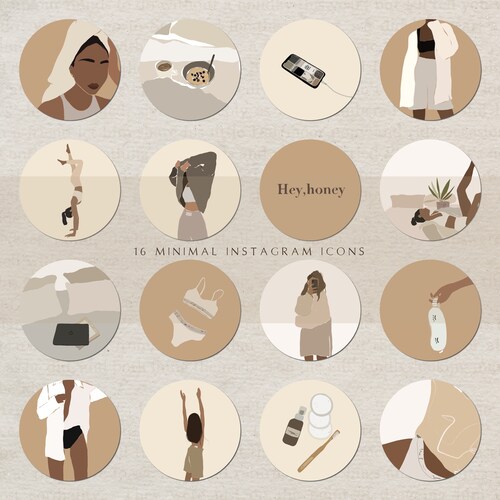 Fashion Instagram Story Highlight Icons Lifestyle Beauty IG - Etsy