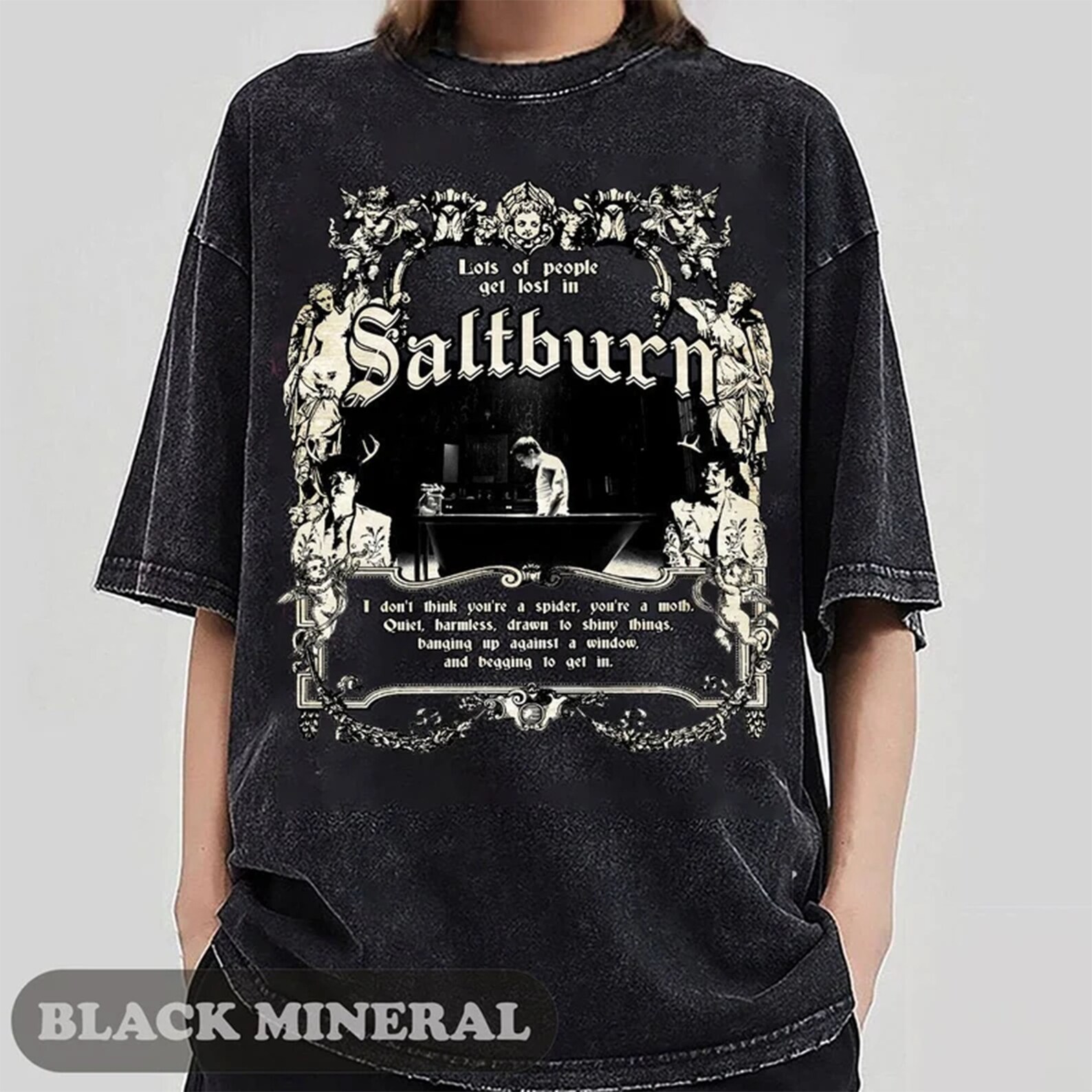 Vintage Saltburn Merch Shirt, Saltburn Movie, Jacob Elordi Shirt ...