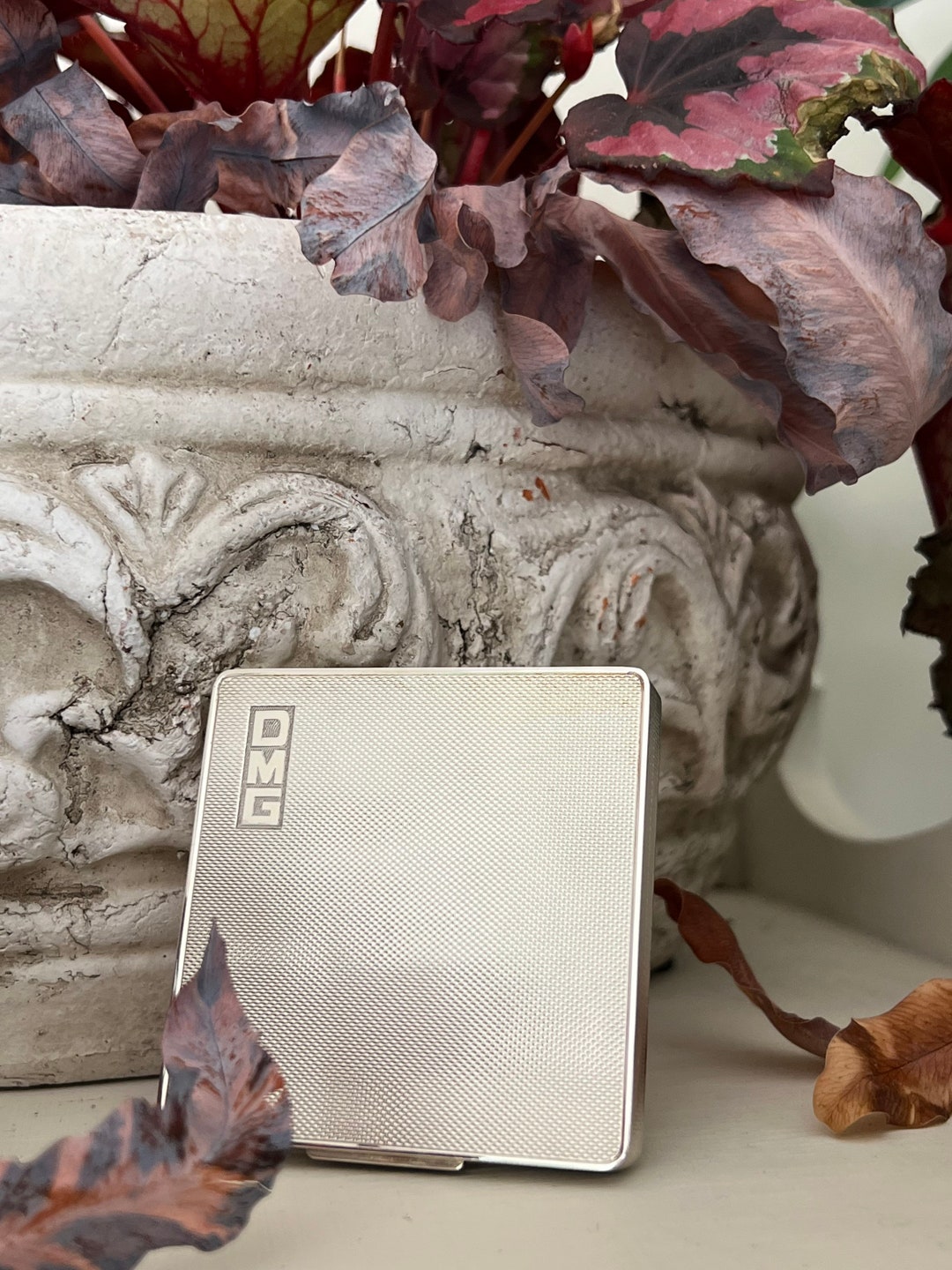 Vintage Sterling Silver Powder Compact Case. Aspreys of London. 1948 ...