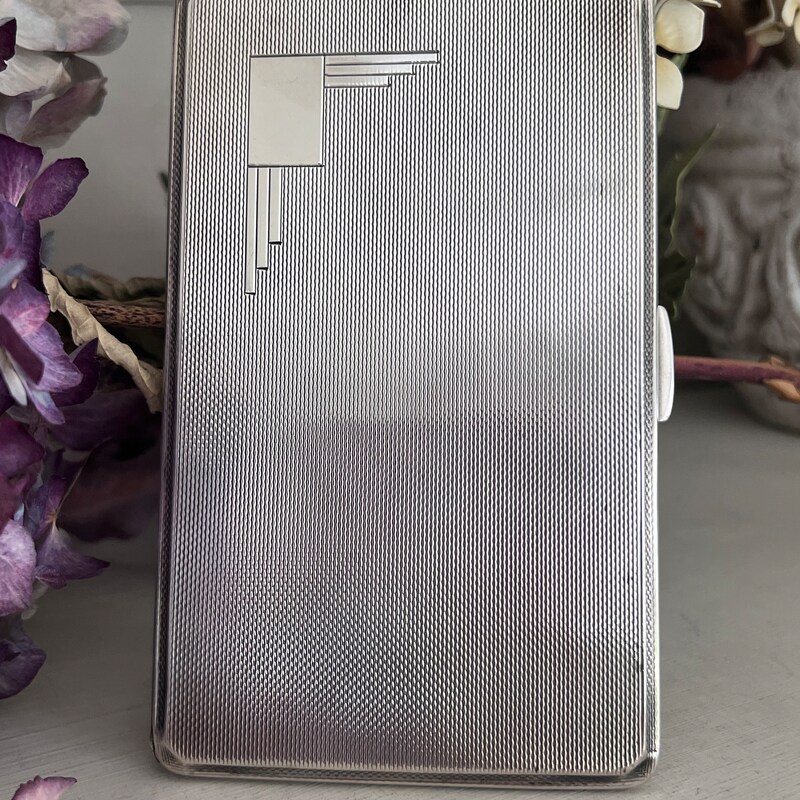 Sterling Silver Cigarette Cases - Etsy