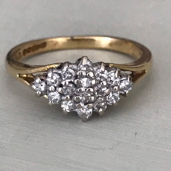 Multi Diamond Ring - Etsy