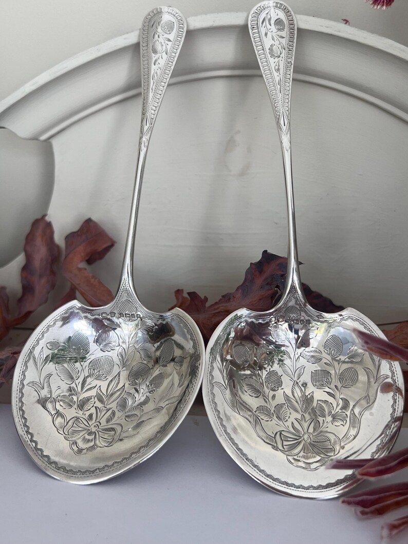 Antique Victorian French Minerva 950 Sterling Silver Strawberry Berry ...