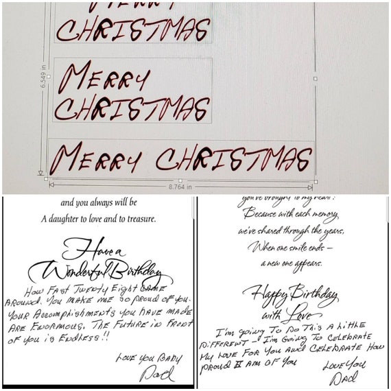 Handwriting Decal | Etsy